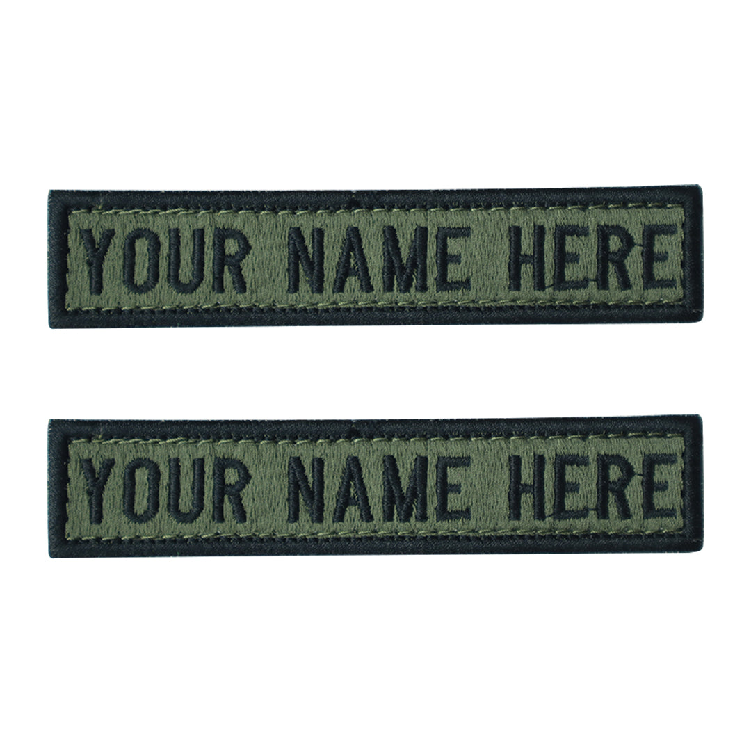 New Indian Army Name Tab for Combat Dress – Olive Planet
