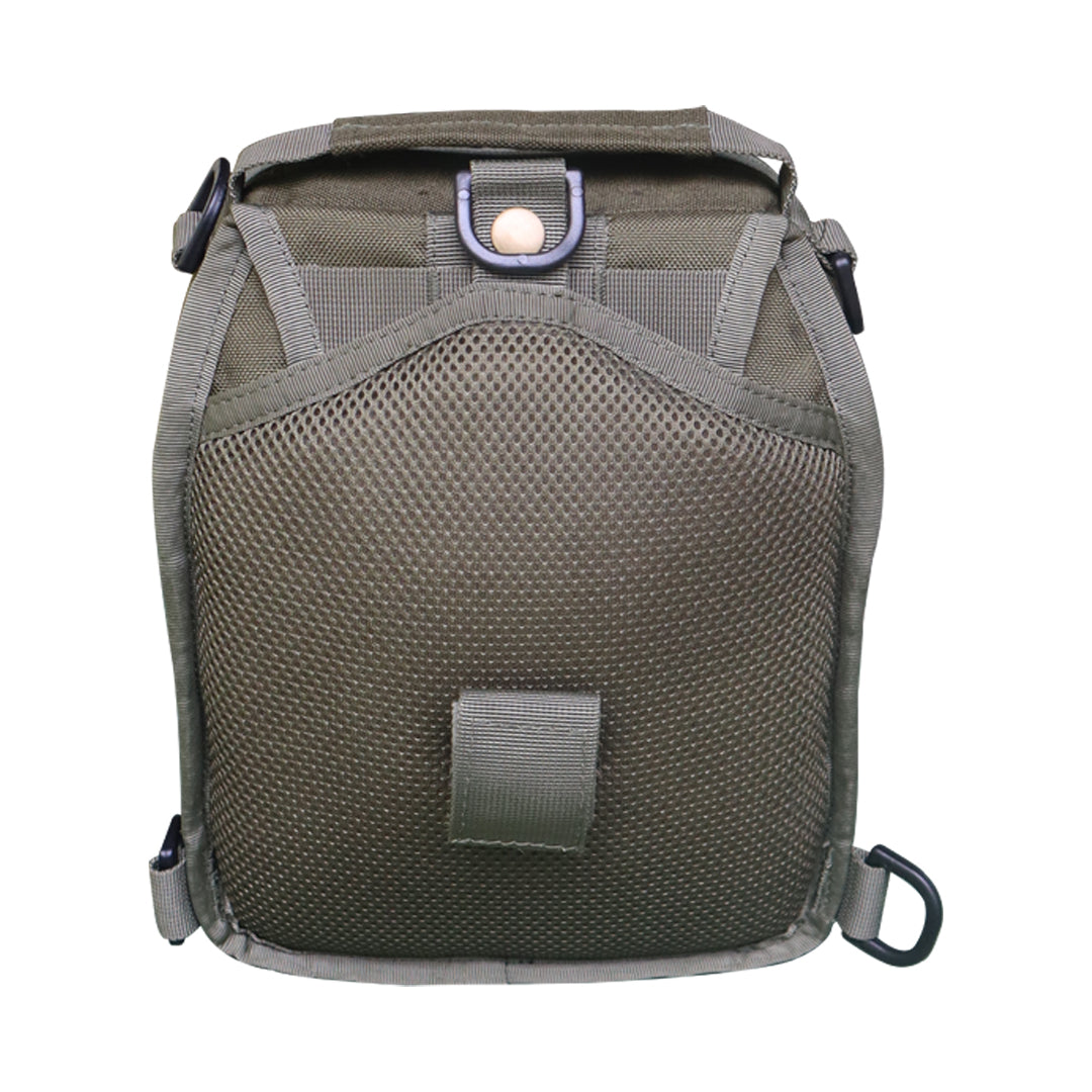 Tactical Mini Crossbody Sling Bag | Olive Green and Black – Olive Planet
