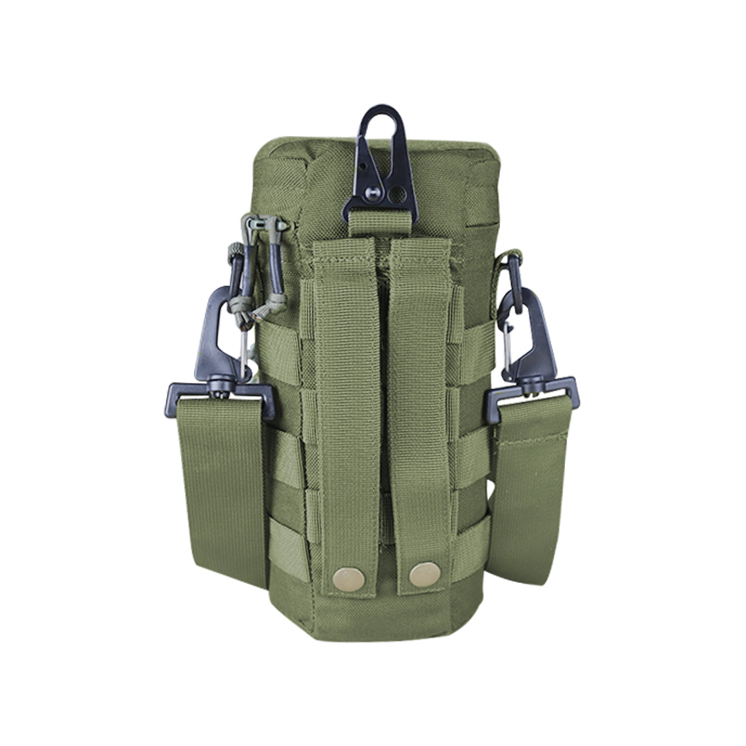 Tactical Water Bottle Pouch With Shoulder Strap – Olive Planet
