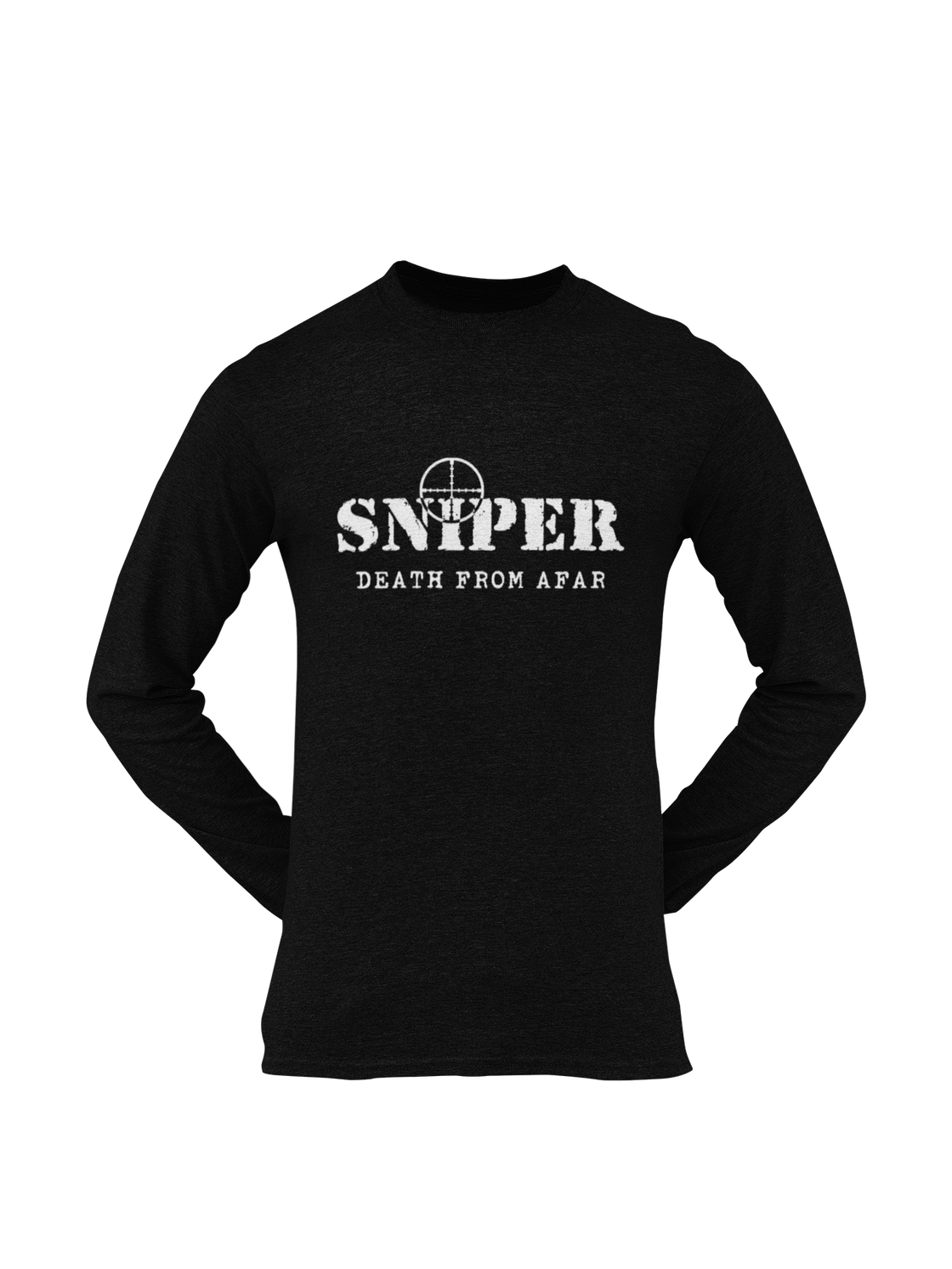 Shop Military Sniper T-Shirt - Death From Afar – Olive Planet
