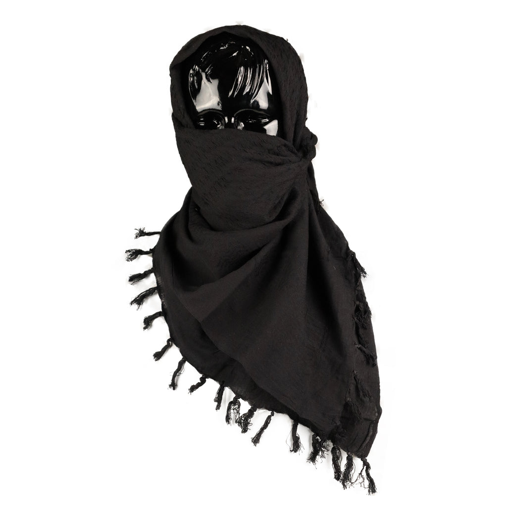 Tactical Shemagh | Black | Classic – Olive Planet
