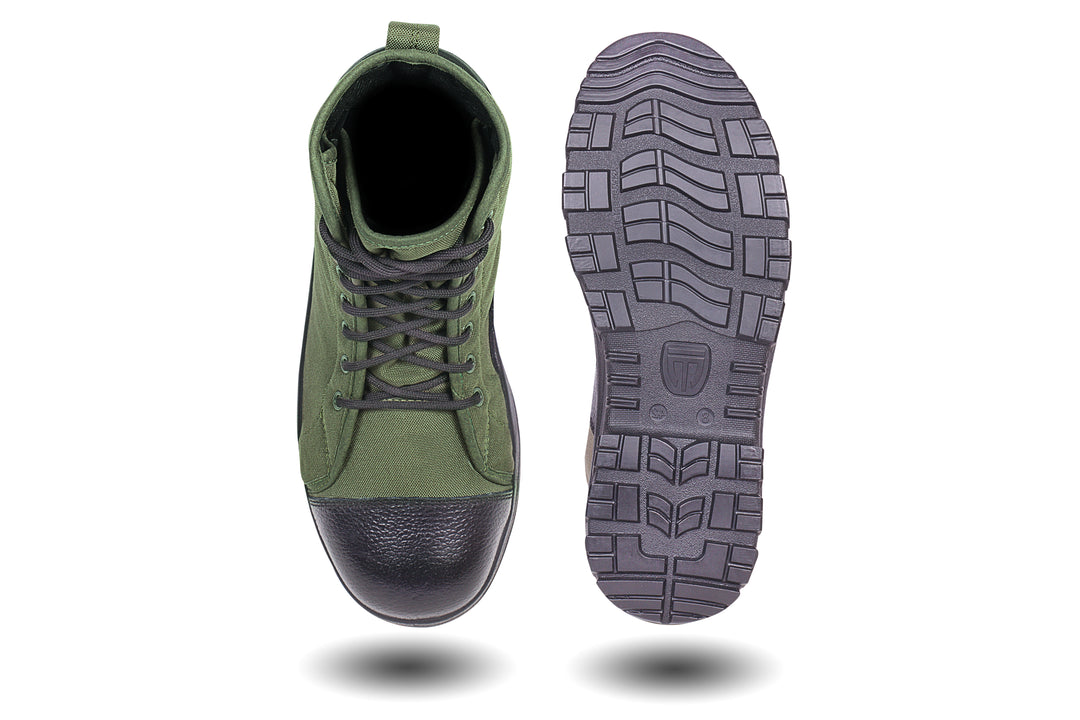 Tagra Military Jungle Boot | Persist Hi | TATA Product – Olive Planet